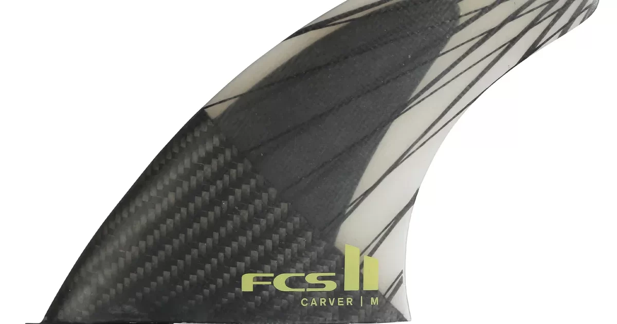 FCS II Carver PC Carbon + Aircore Thruster Tri fin set - Buy online