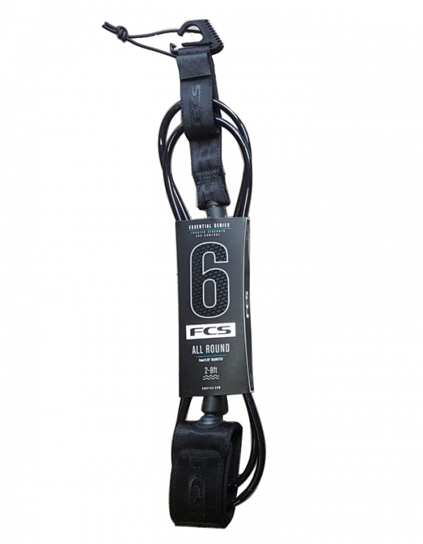 FCS LEASH 6' All round Essential leash, Buy online Surfcornerstore.com
