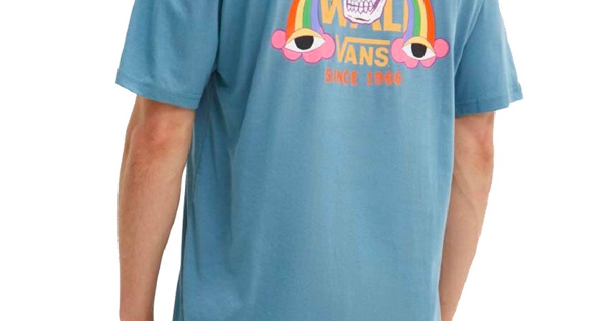 Vans Mind Out T-shirt Bluestone - Vans shop online